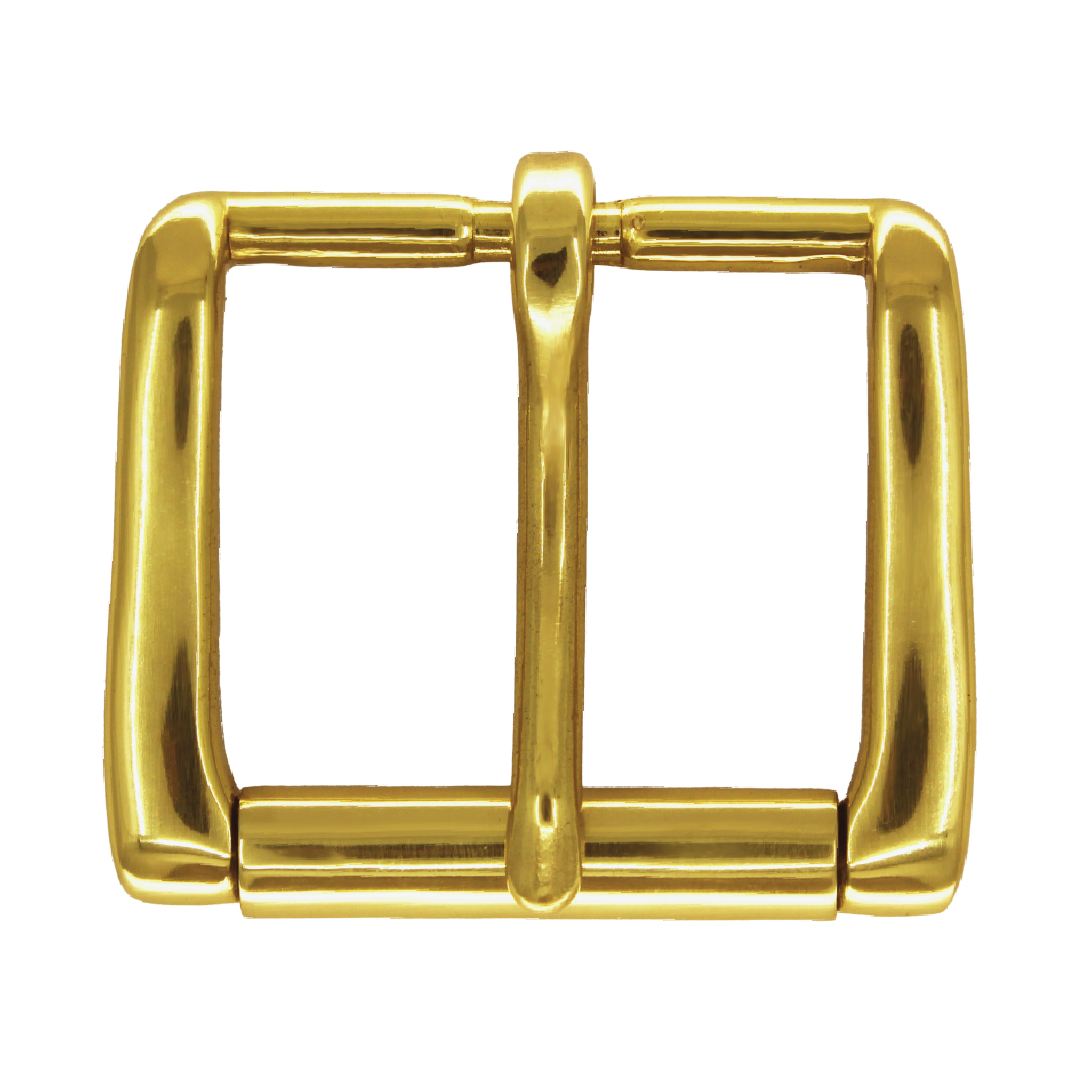 #70 Polished Brass Buckle – HIDEMEN